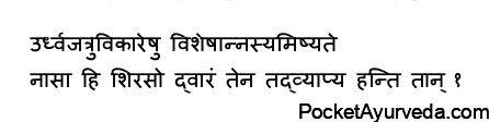 Nasya Vidhi – नस्य विधि अध्याय – Nasal Medication : Ashtanga Hridaya ...
